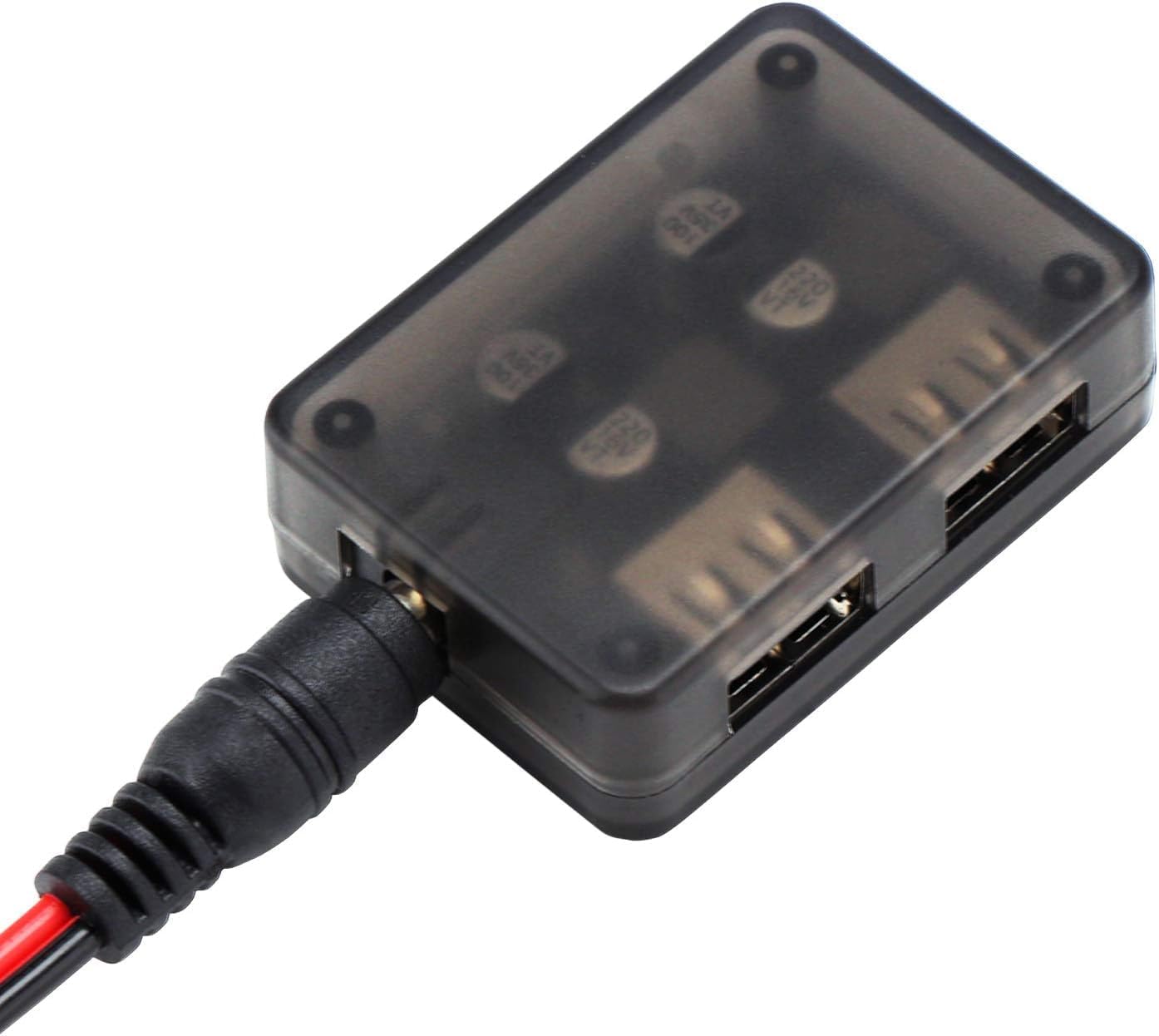 Amazon.com: RPTCOTU DC12V to 5V DC USB Buck Converter, 2 USB Port Fast ...