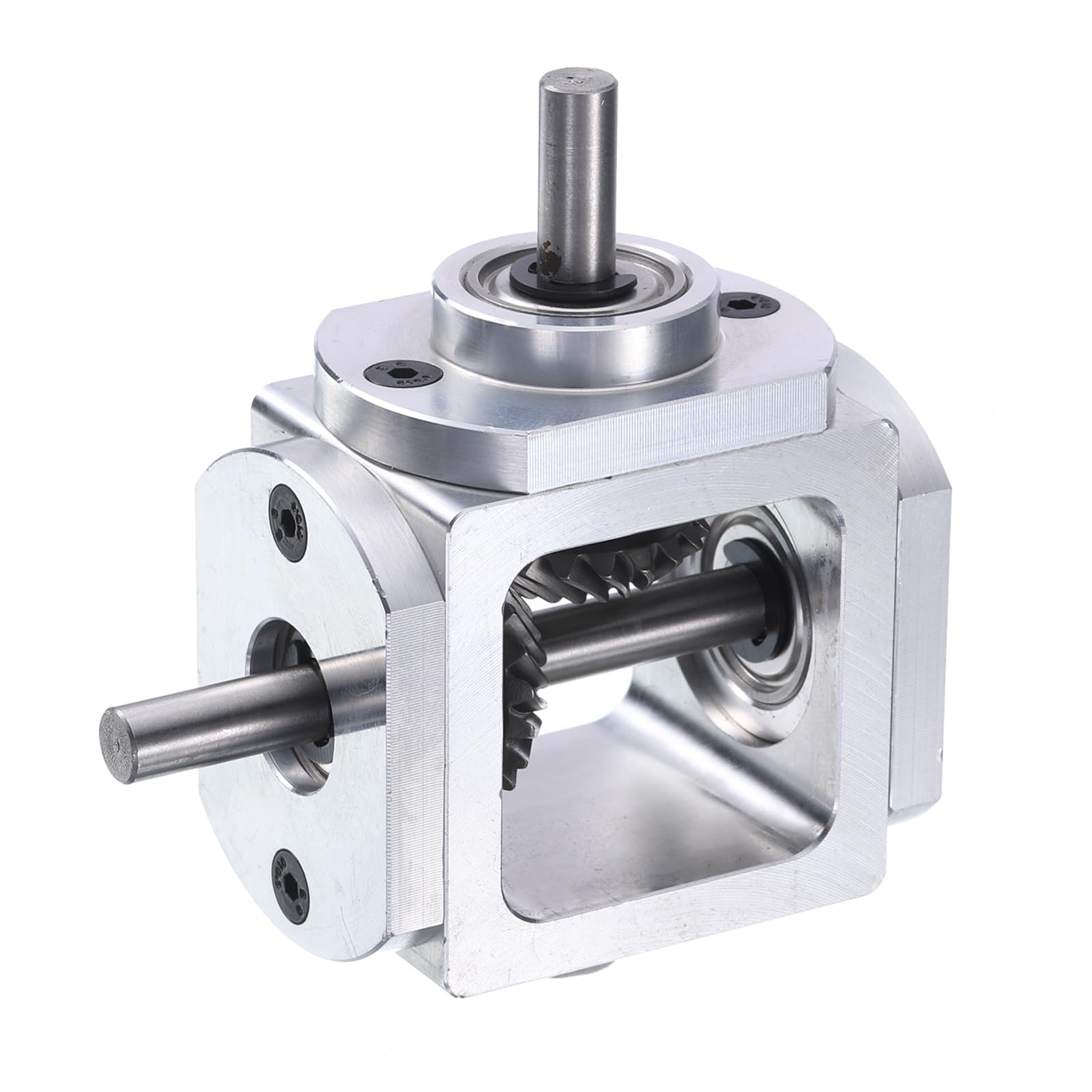 Right Angle Bevel Gear 90 Degree Box - 1:1 Ratio, 1 Module 20 Teeth ...