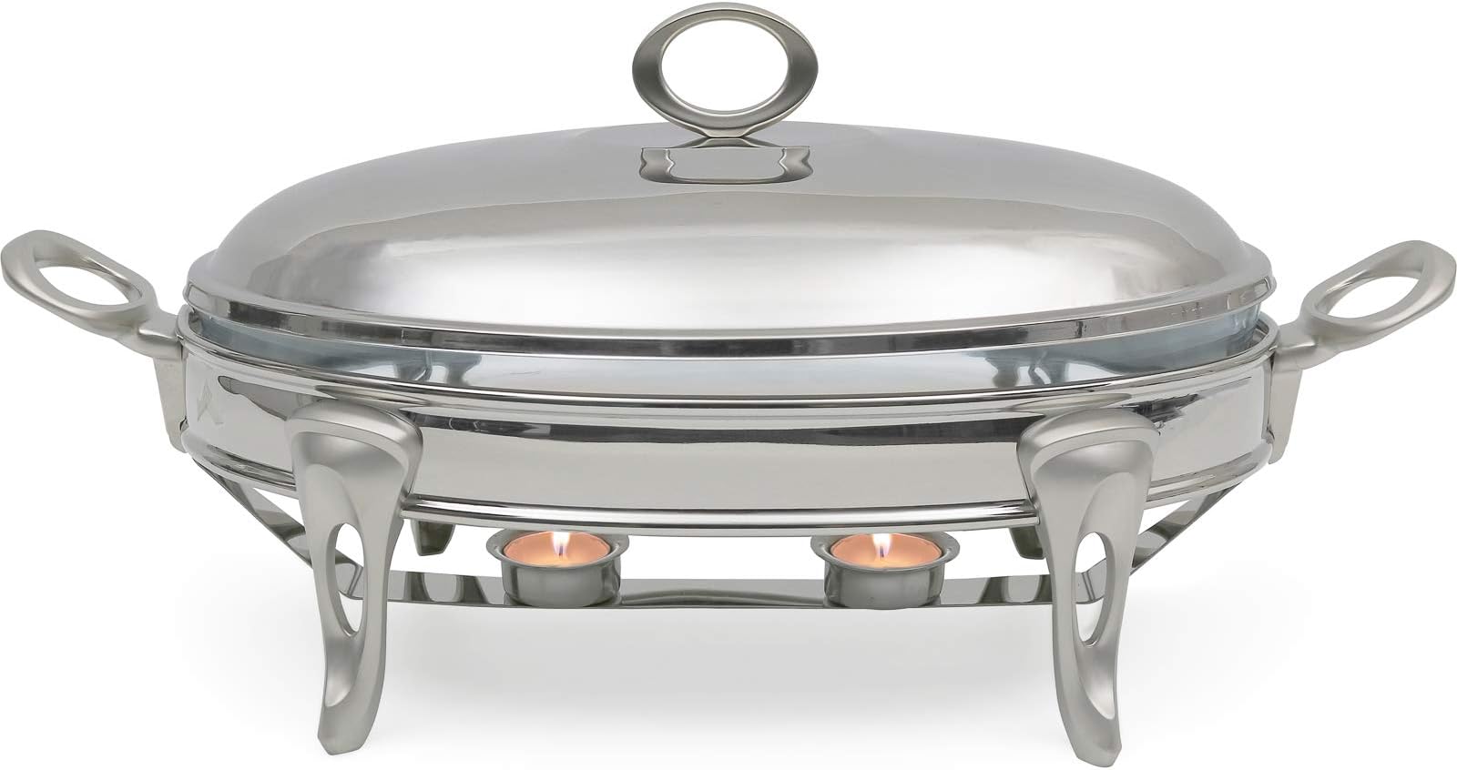 Amazon.com: YURIKACHARM Ceramic Chafing Dish for Buffet – White Food ...