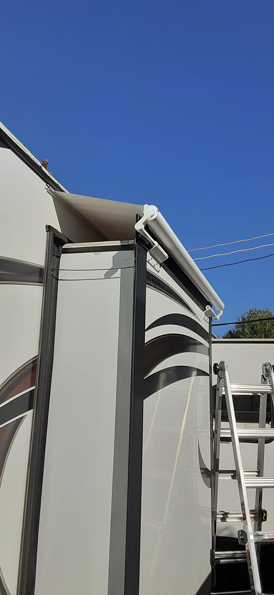 $35/mo - Finance Awnlux Black Modular Slide Topper Awning Slide Out ...