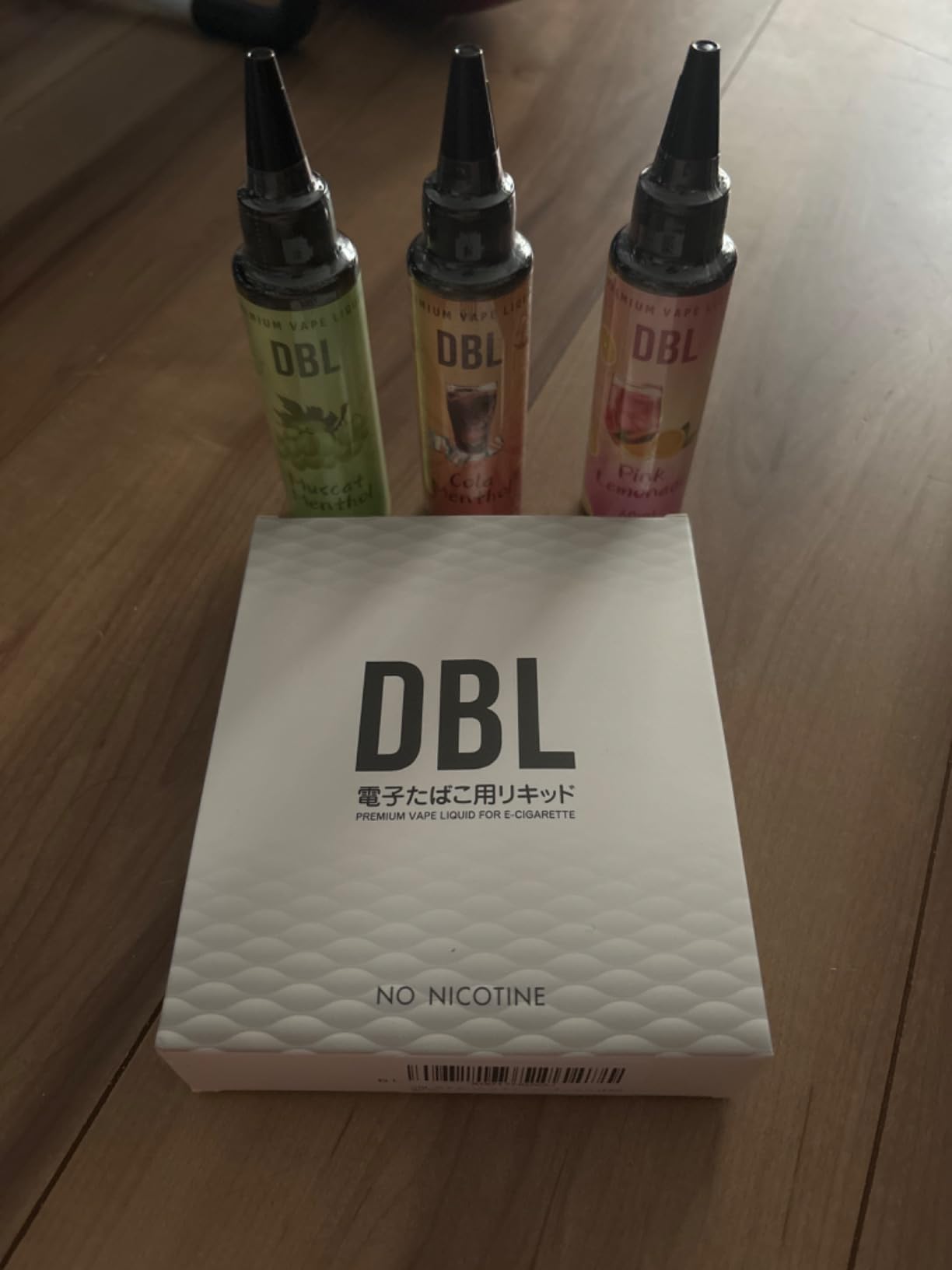 Amazon | DBL 電子タバコ リキッド プレミアム vapeリキッド 大容量 60ml×3種風味 繊細な味わい 独自製法 ニコチンゼロ 180ml | DBL | 電子たばこ用リキッド