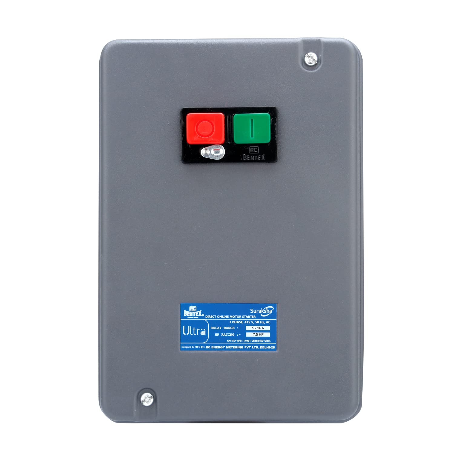 Three Phase ULTRA Air Break DOL Motor Starter 7.5 HP, 303UL00002 ...