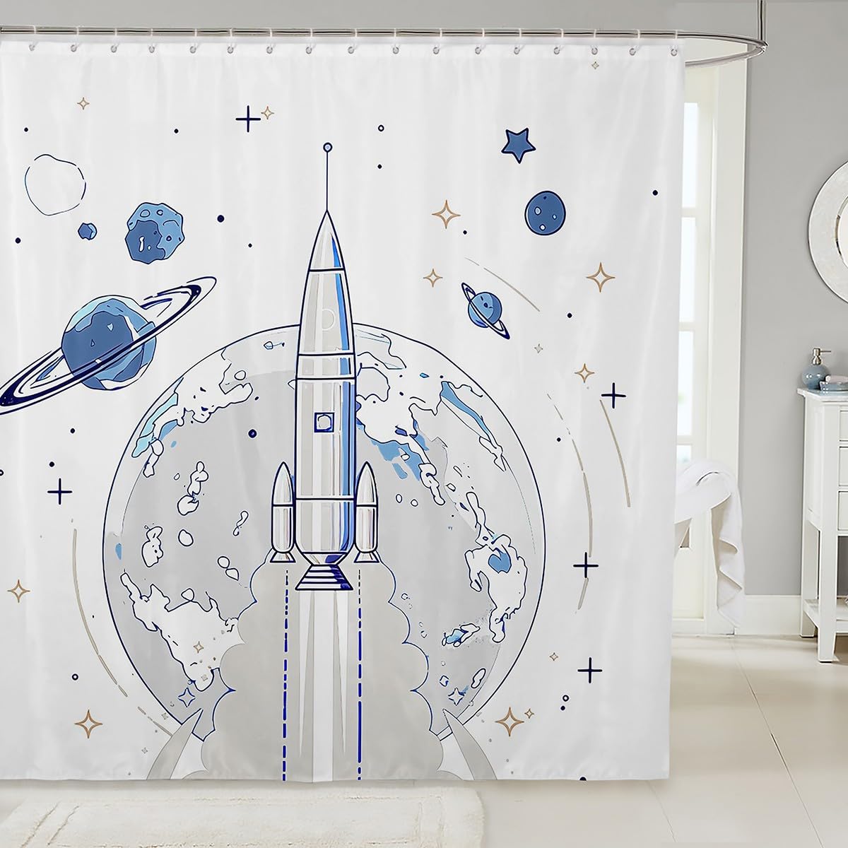 Spacecraft In Showers