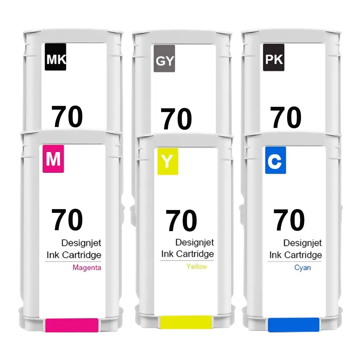 Jalada Remanufactured Ink Cartridge Replacement for HP 70 HP70 C9448A ...