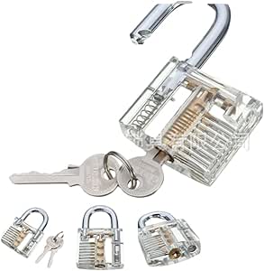 NBKMLDME Transparent Plastic Waterproof Anti-Static Lock for Outdoor ...