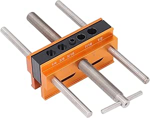 Adjustable Dowel Jig, Bushing Options, Easy Alignment, Sturdy and ...