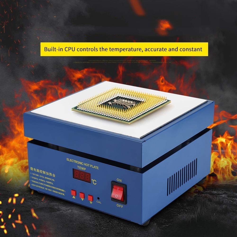 Soiiw Upgraded 110V 800W LED Microcomputer Electric Hot Plate Preheat ...