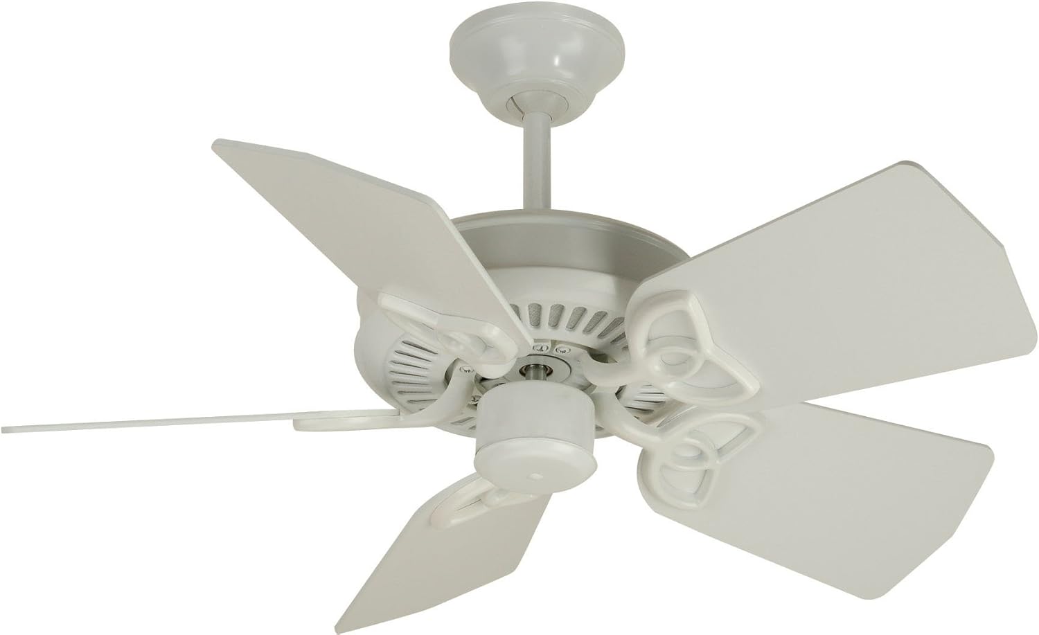 Craftmade K10743 Piccolo 30" Outdoor Ceiling Fan with Pull Chain, 5 ABS ...