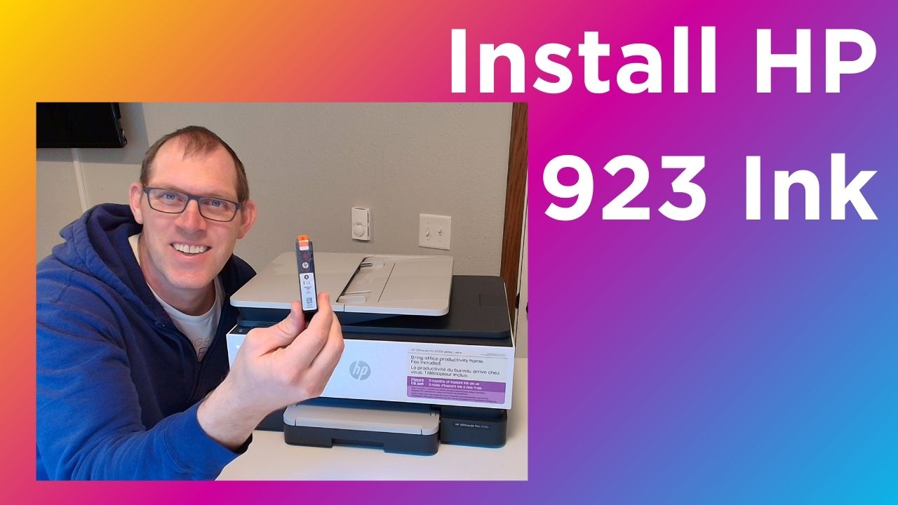 Watch Install HP 923 Ink& All Colors on Amazon Live