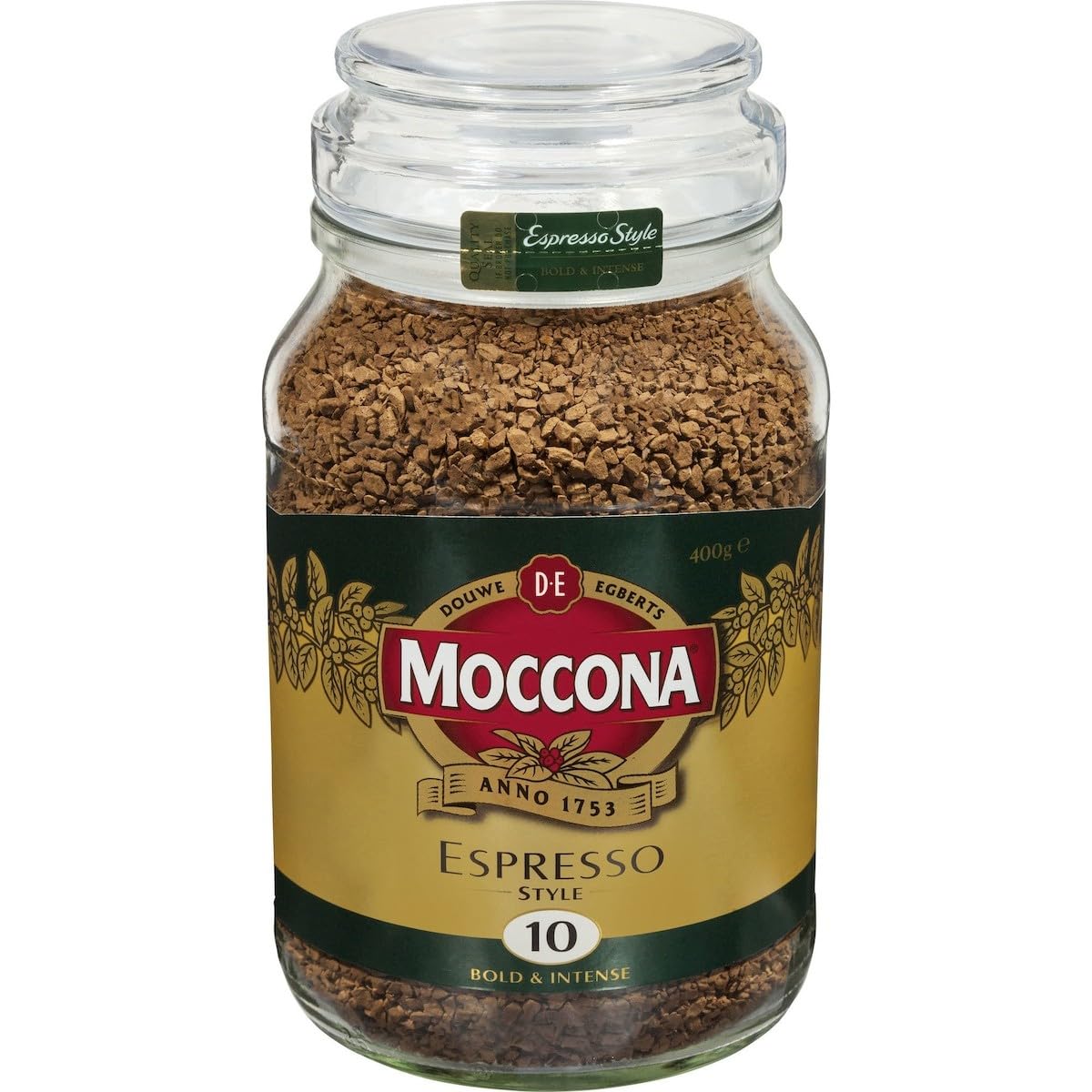 Moccona Espresso Style Freeze Dried Instant Coffee 400 g : Amazon.com ...