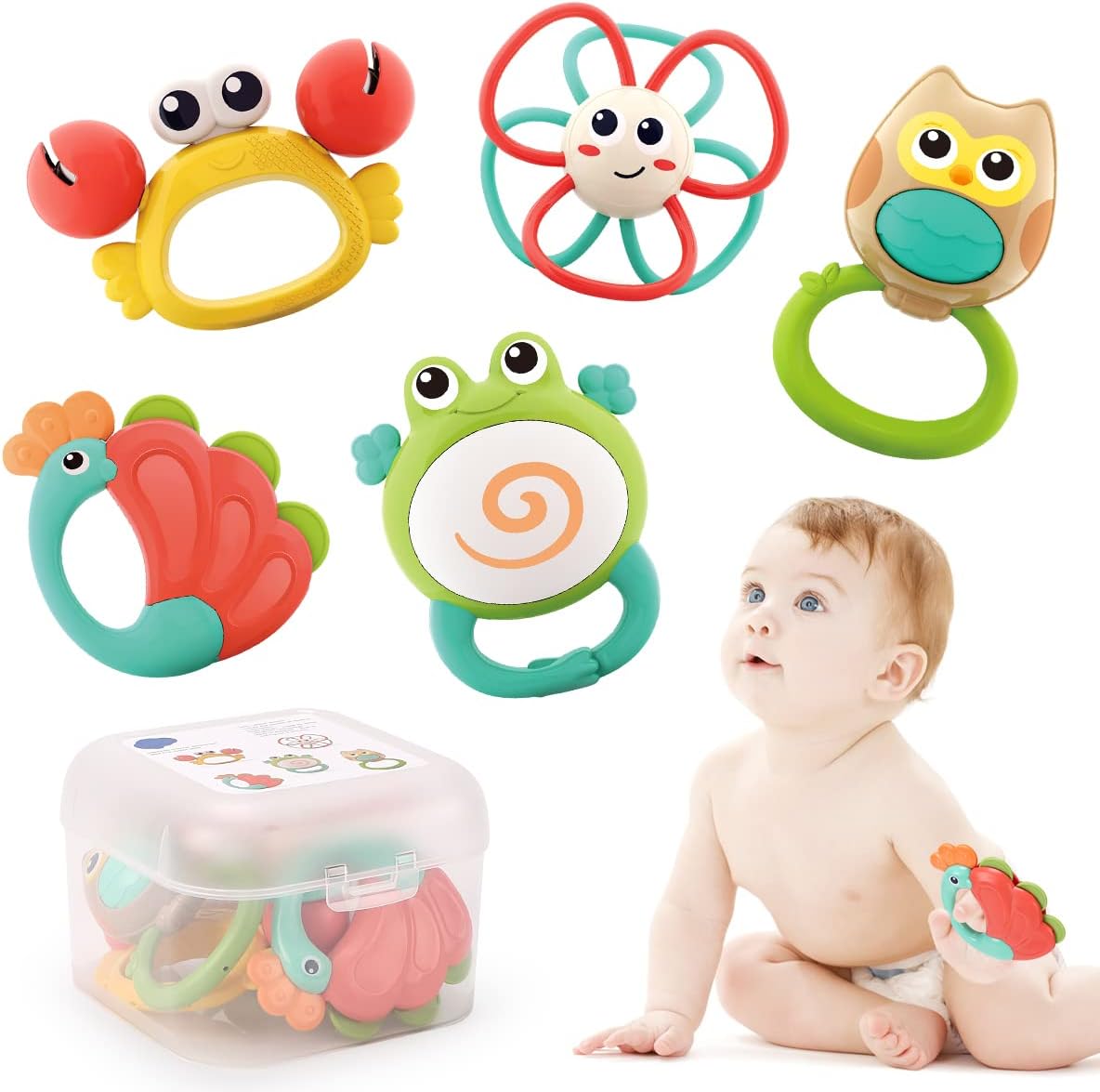 Taf Toys Kimmy Koala Rattle Toy : Amazon.com.au: Toys & Games