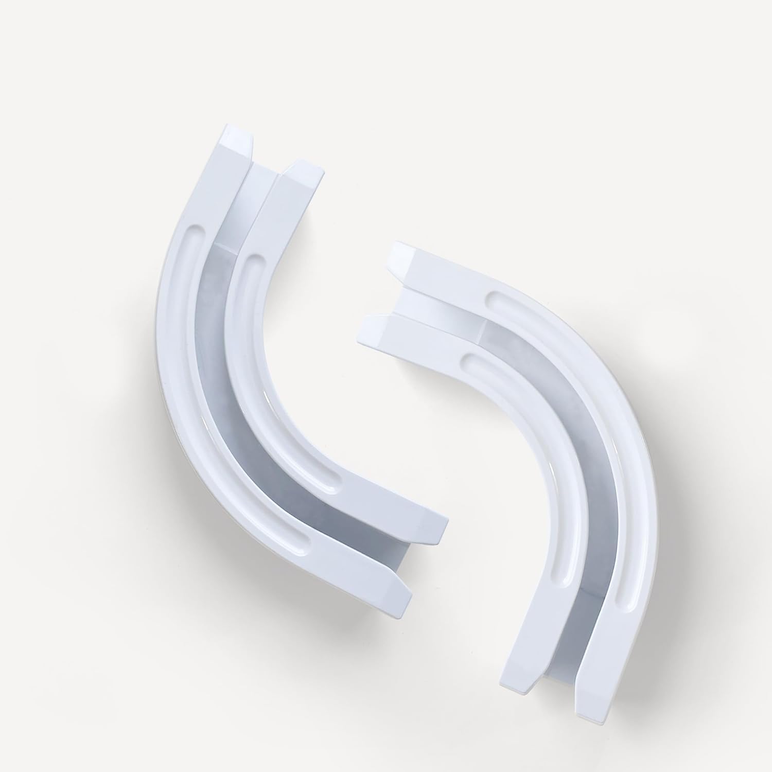 Amazon.com: Hoeflife 90° Curved Connectors for Ceiling Curtain Track ...