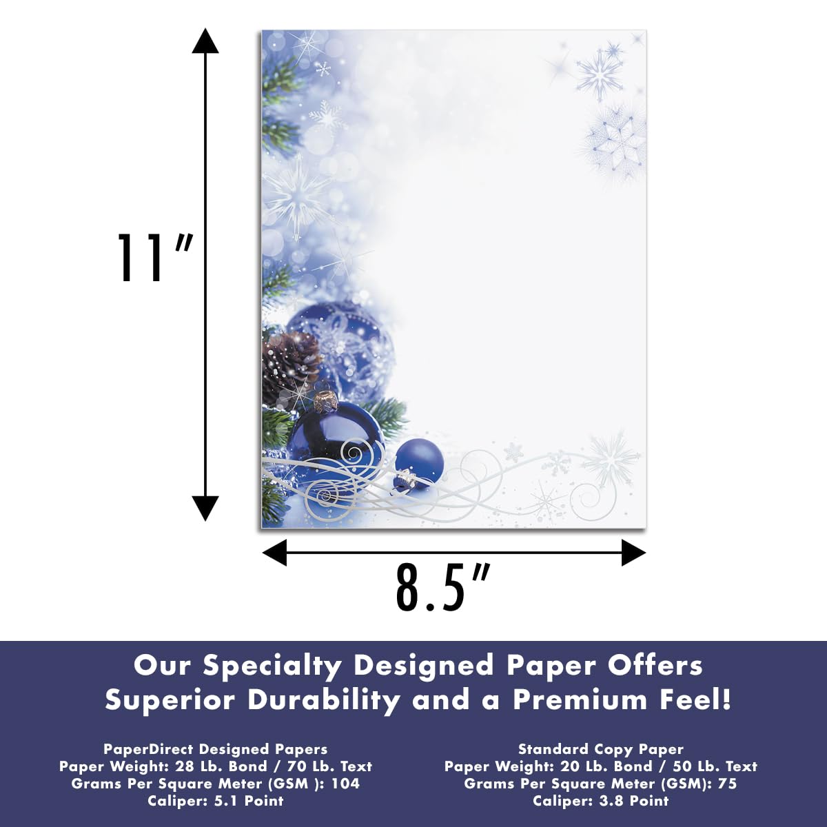 8.5x11 Holiday Stationery Colour Paper | A4 & A3 Coloured Printer Paper ...