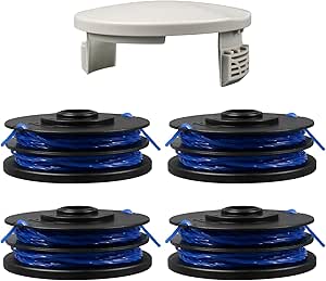 String Trimmer Replacement Spool for Ryobi RAC123 5132002671, Φ 1.5mm 8 ...