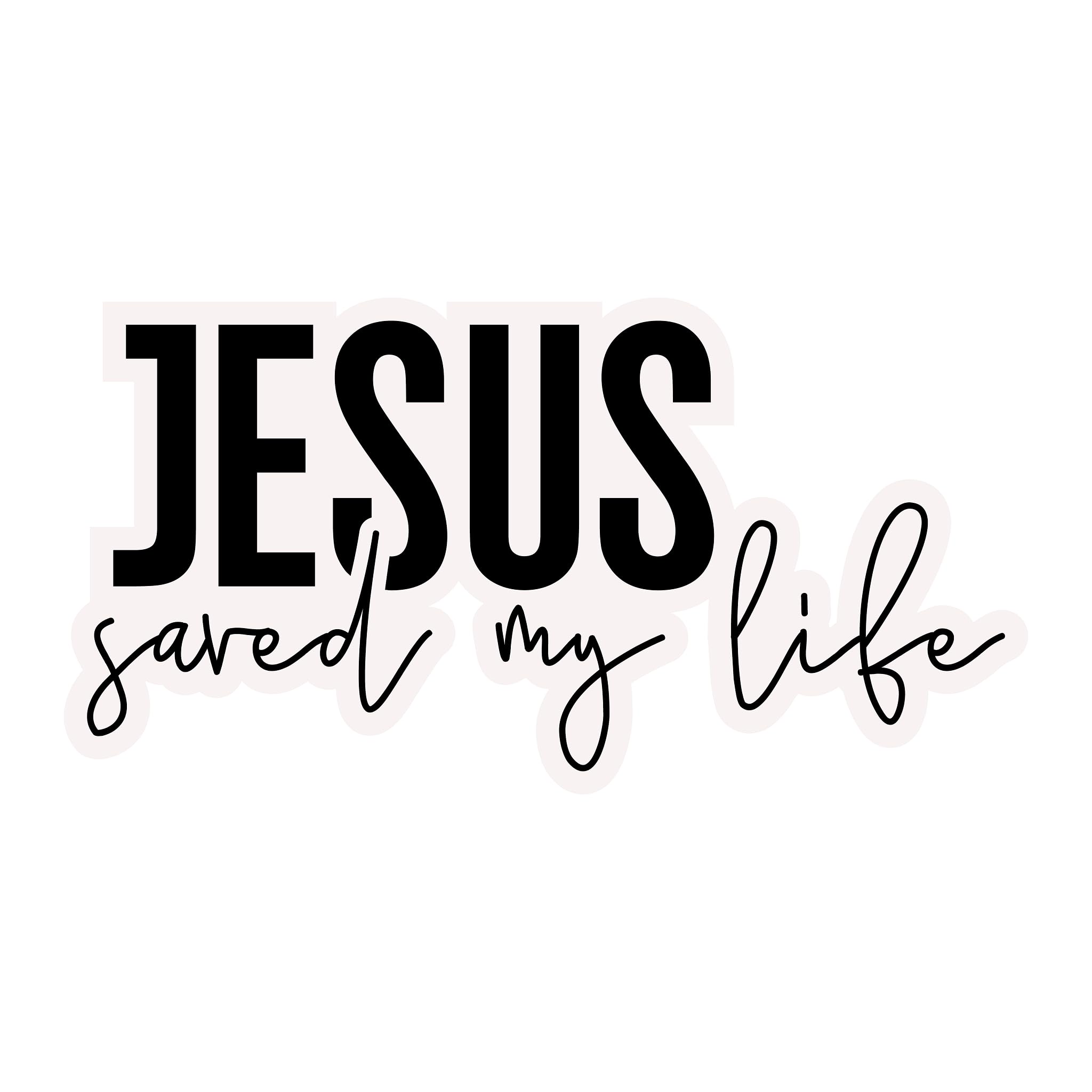 Jesus Saved My Life Wallpaper