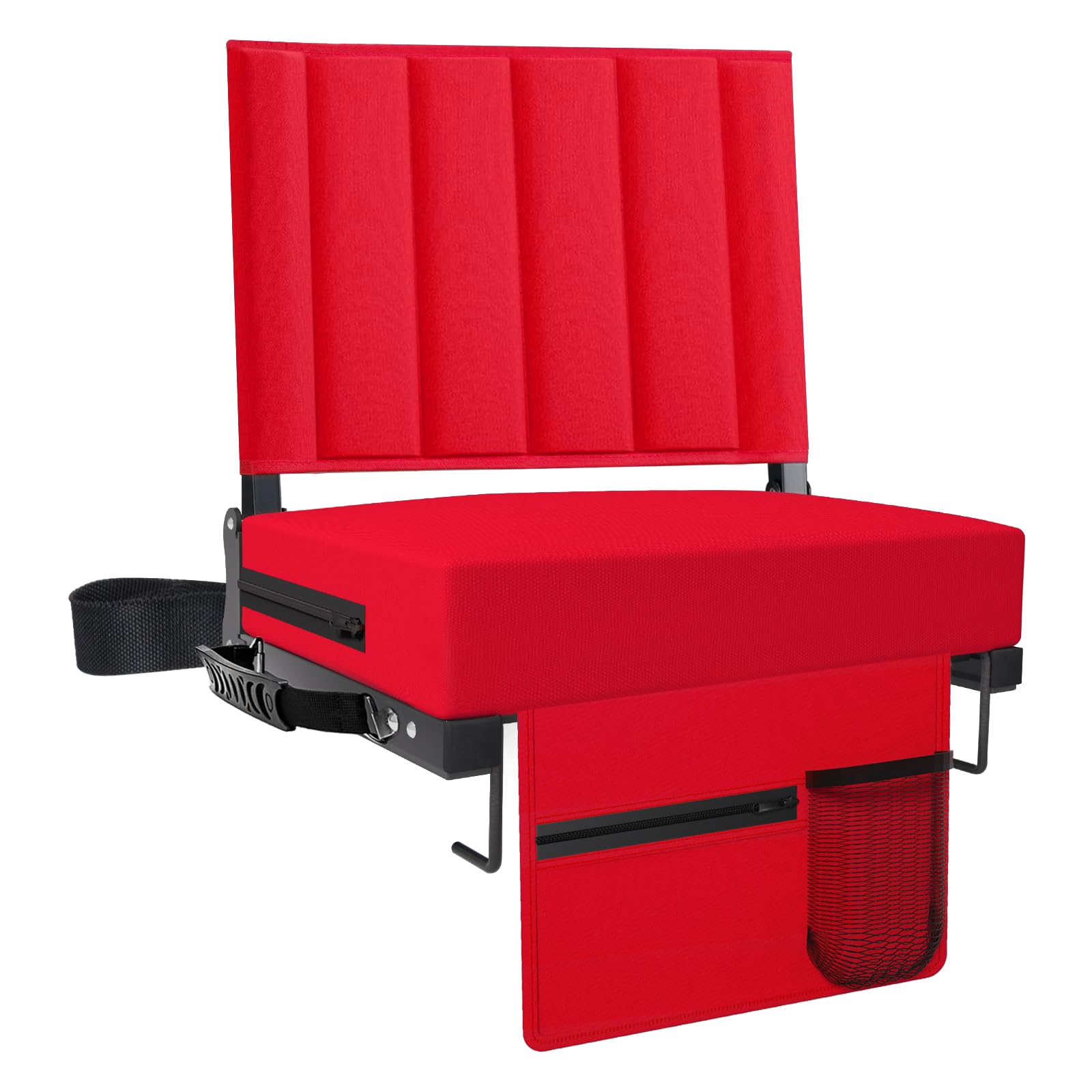 Amazon.com: Aliphon Stadium Seat for Bleachers with Back Support and Cushion, Bleacher Seats ...