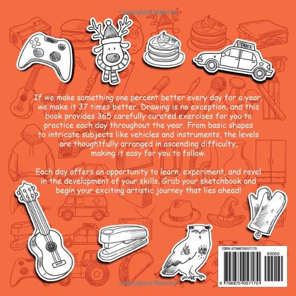 Snapklik.com : How To Draw 365 Things Everyday: Simple Sketching And ...