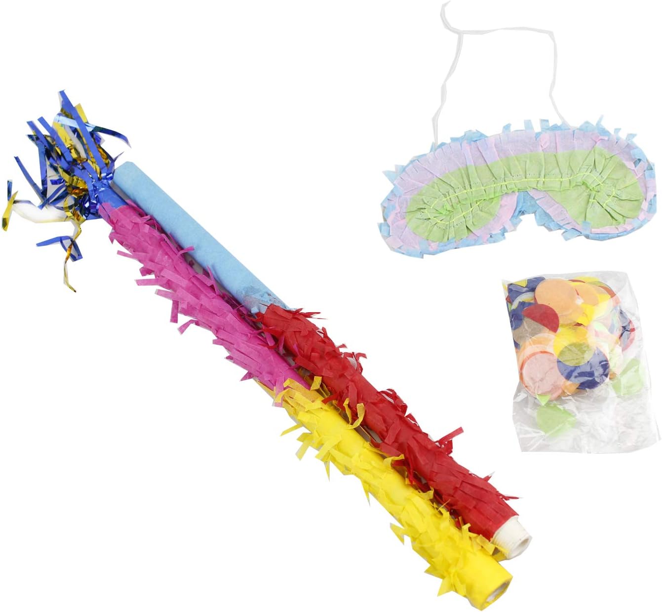 Eseewin Pinata Buster Unique Party Plastic Pinata Stick Splice Stick ...