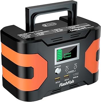 Amazon.com : Flashfish 150W Portable Power Station 166Wh, 300W Peak ...