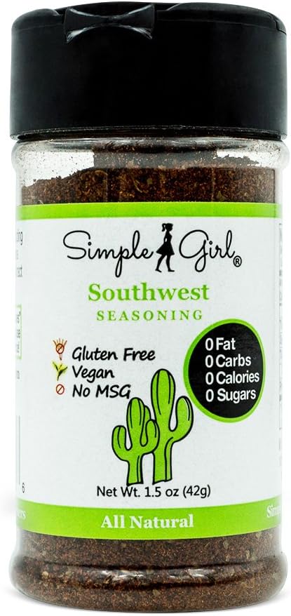 Amazon.com : Simple Girl Gourmet Spice Set With Southwest Seasoning ...