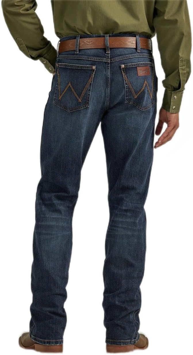 Wrangler Retro Men's Slim Bootcut Elwick Jean Denim 29x34 at Amazon Men ...