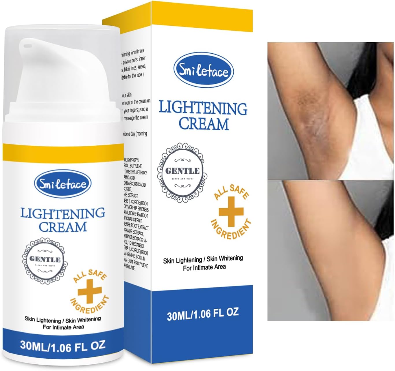 Amazon.com : Skin Lightening Cream Skin Bleaching Cream for Body ...