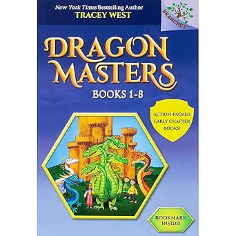 Amazon.com: Dragon Masters Library Box Set: Books 1-8 by Tracey West ...