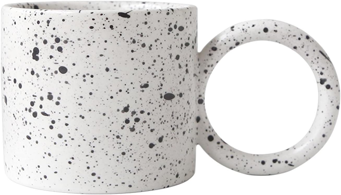 Amazon.com | NatTco Mugs,coffee mug,Large Ceramic Wide Coffee Latte Mug ...