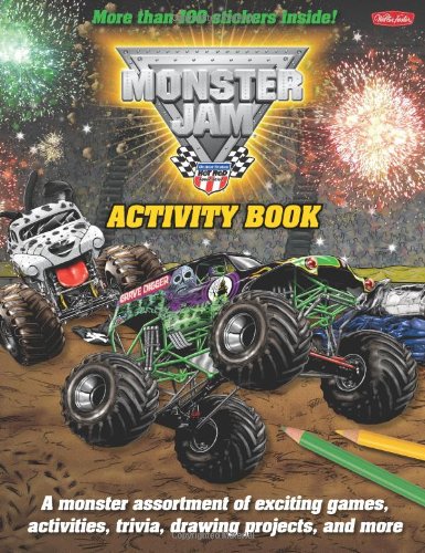 Monster Jam Activity Book: A monster assortment of exciting games ...