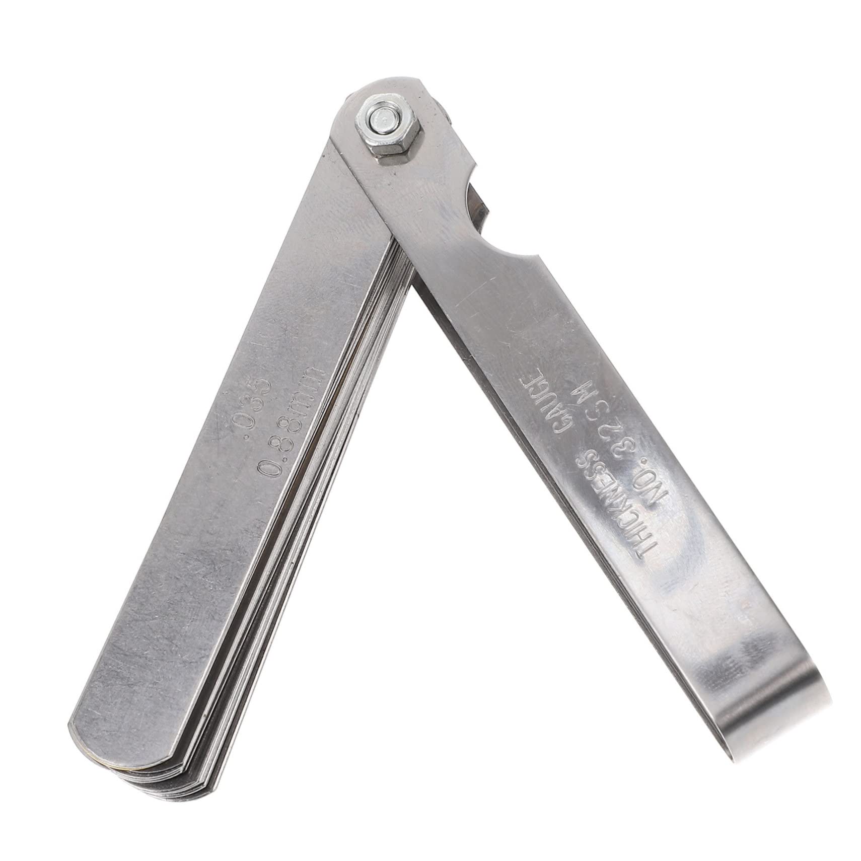 Buy iplusmile 1 Set Stainless Steel Feeler Gauge Steel Filler Gauge ...