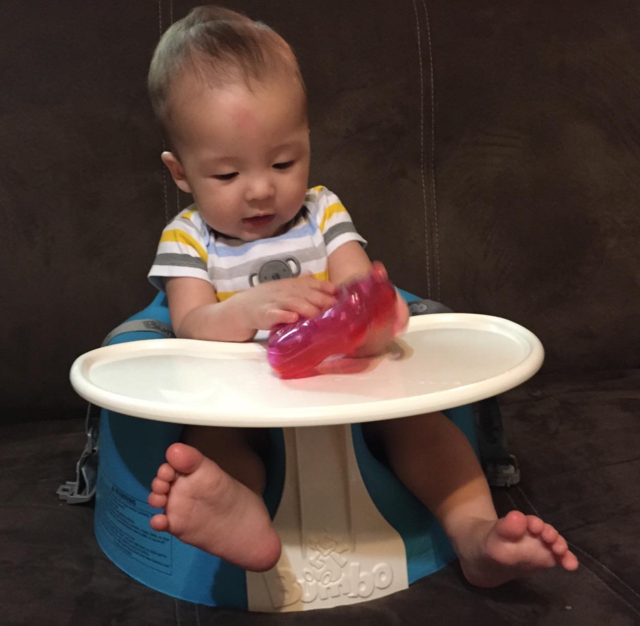 Amazon.com: Bumbo Floor Seat and Play Tray Set, Blue : Everything Else