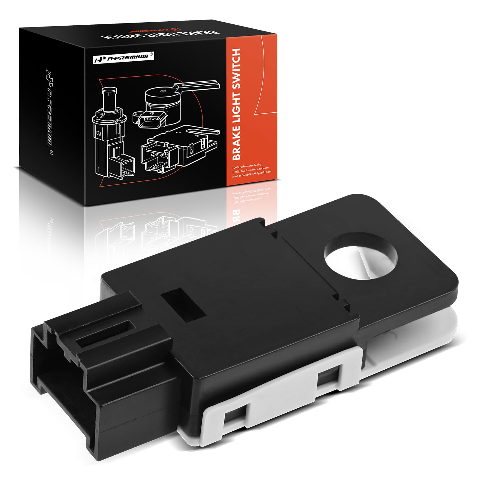 Amazon.com: A-Premium Brake Light Switch Lamp Compatible with Chevy ...