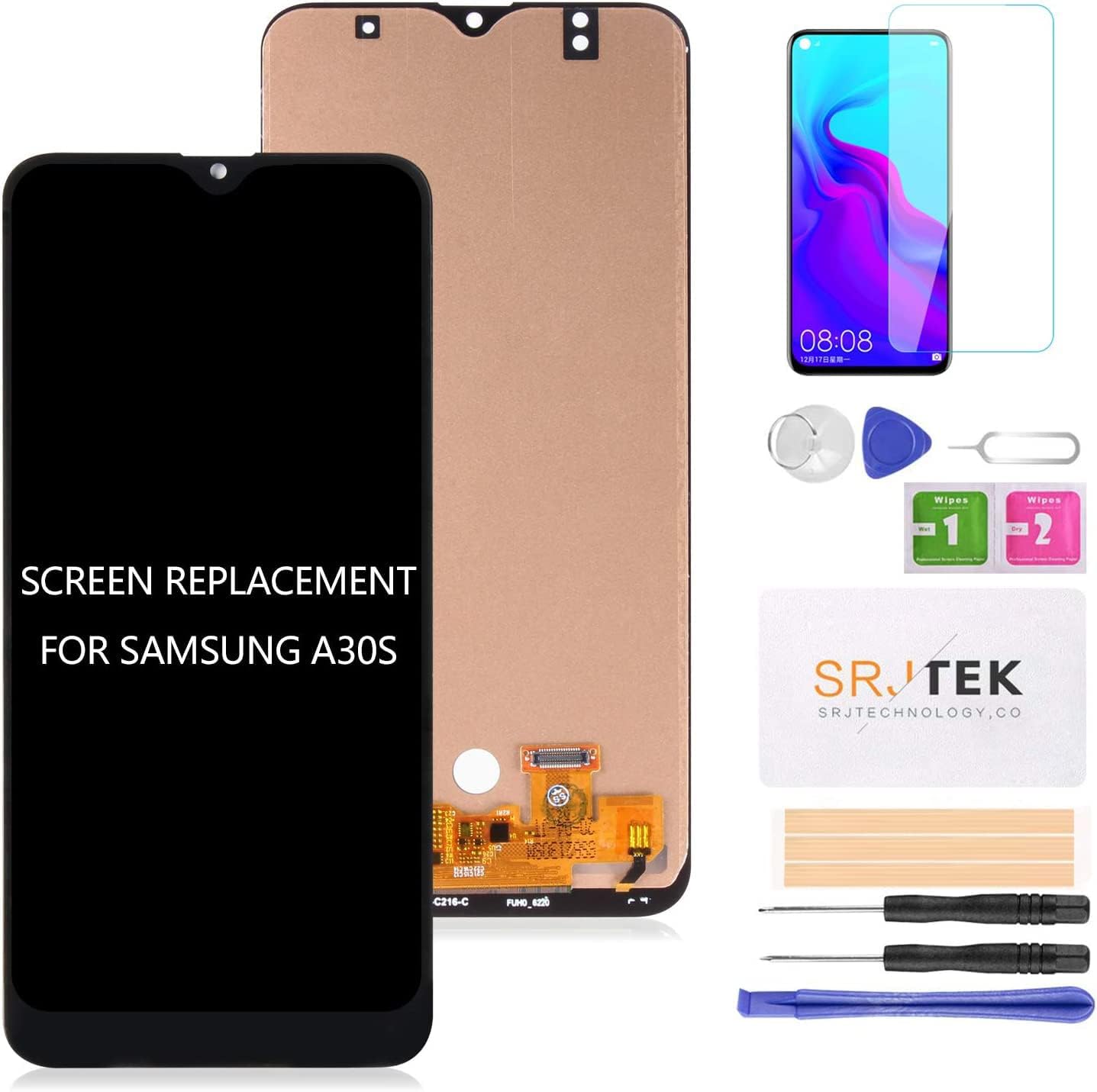 Amazon.com: INCELL for Samsung Galaxy A30s Screen Replacement for ...