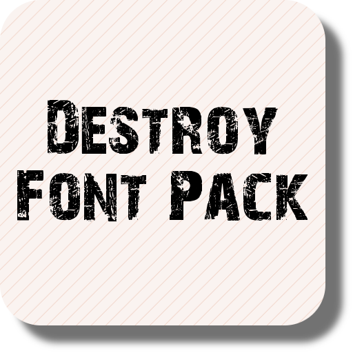 Destroy Font Pack - App on Amazon Appstore