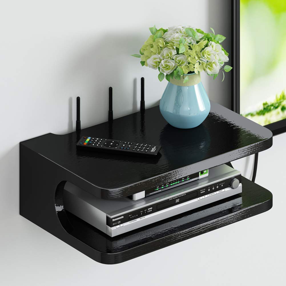 S/K Traders Set Top Box Stand/WiFi Router Stand/Wall Mount Stand/WiFi ...