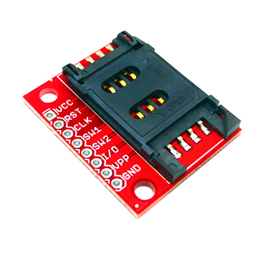 1 Piece Development Board SIM Card Socket Breakout Board Module Board ...