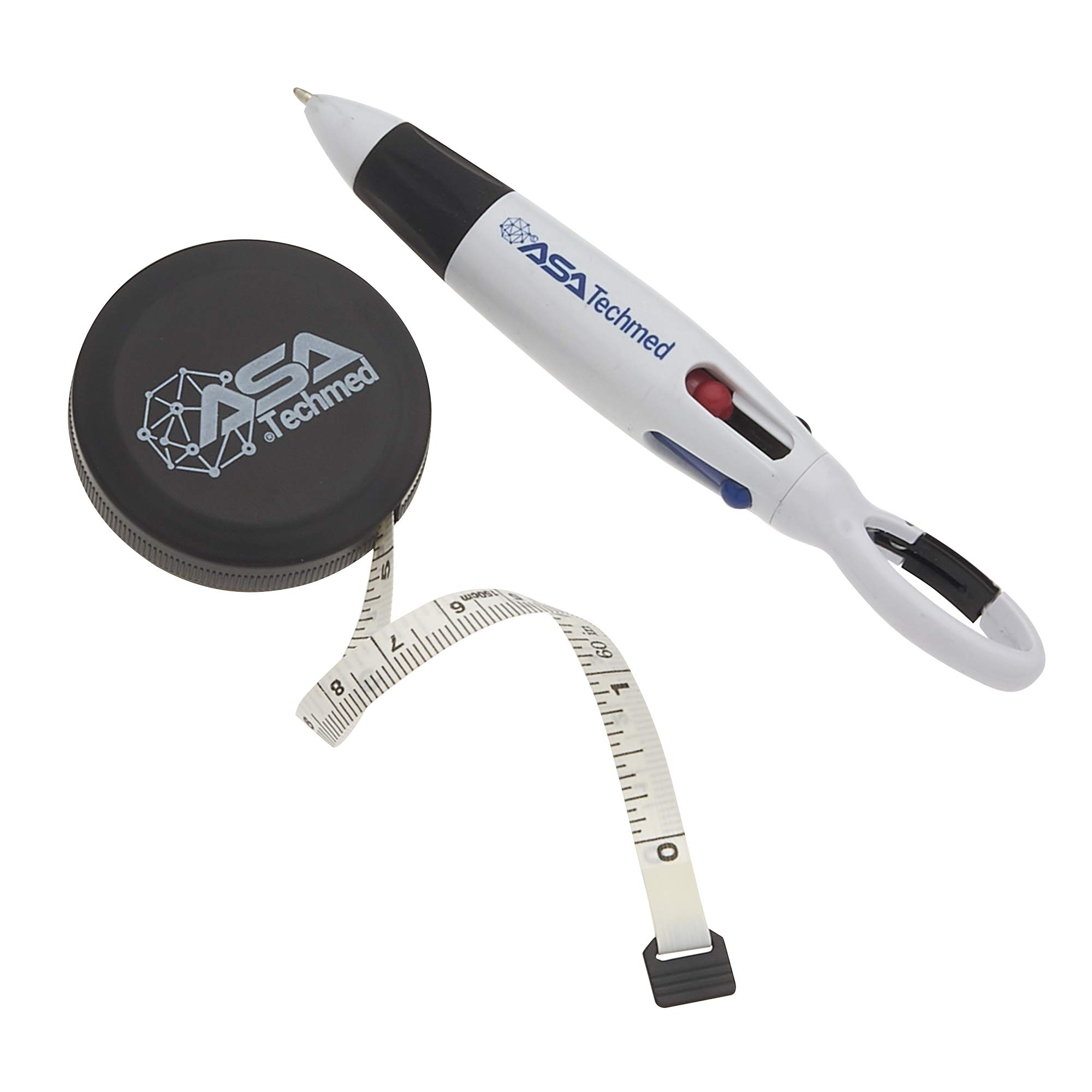 Amazon.com : ASA TECHMED Plastic Carabiner Shuttle Pen + Retractable ...