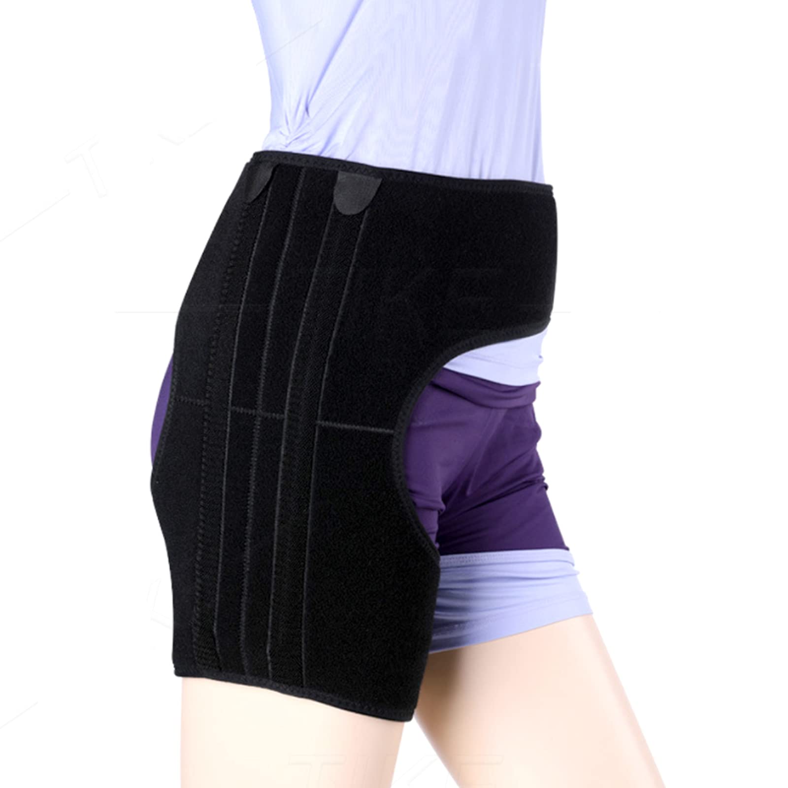 Hip Brace Sciatica Pain Relief Brace Thigh Hamstring Compression ...