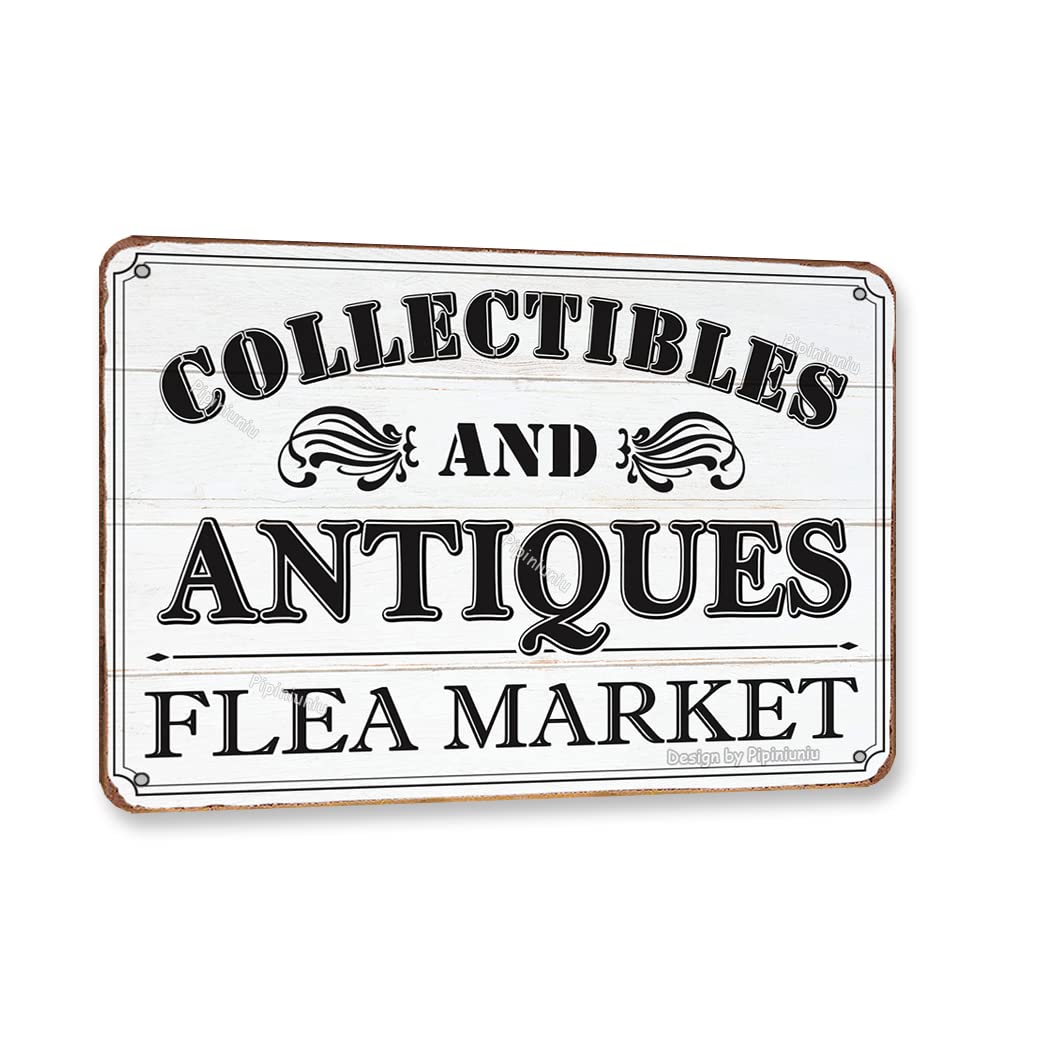 Antiques And Collectibles Sign