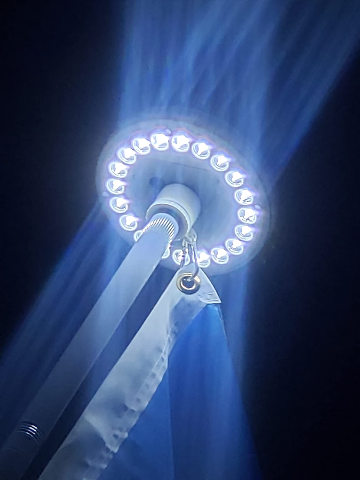 Amazon.com : Flag Pole Light Solar Powered - 20 Led Solar Flag Pole ...