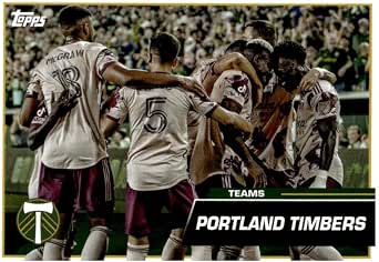 Amazon.com: 2023 TOPPS MAJOR LEAGUE SOCCER #114 PORTLAND TIMBERS TEAM ...