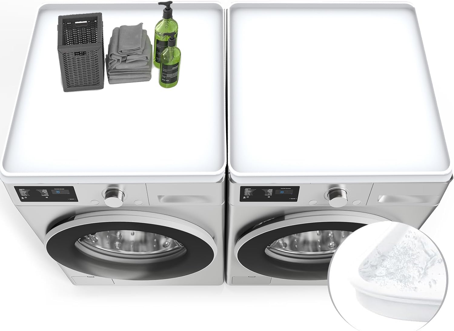 Amazon.com: 2PC Washer and dryer covers for the top, Non-slip washer ...
