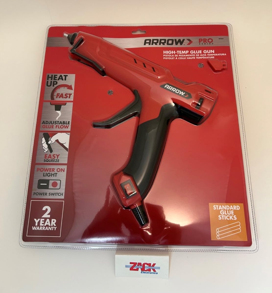 Arrow 300-Watt Heavy Duty Professional Electric Hot Melt Glue Gun for ...