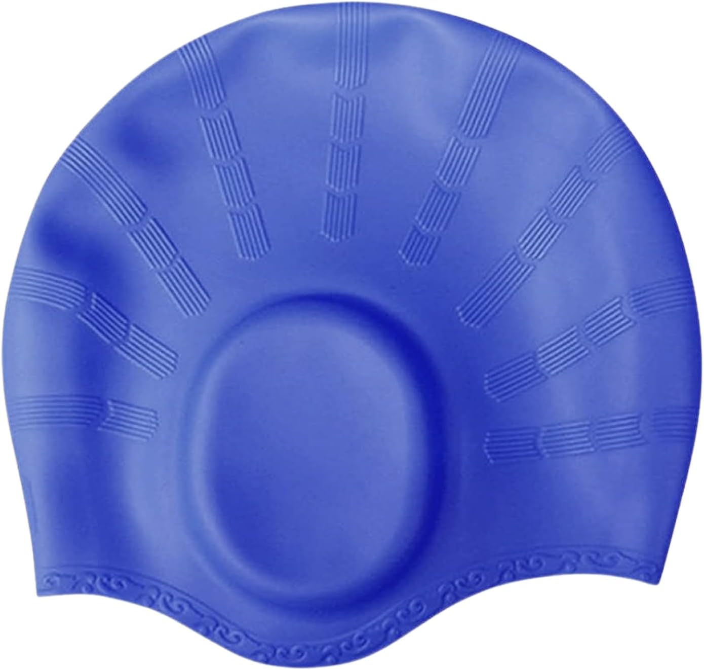 Buy KARBD Silicone Swimming Cap with Ear & Hair Protection Unisex Water ...