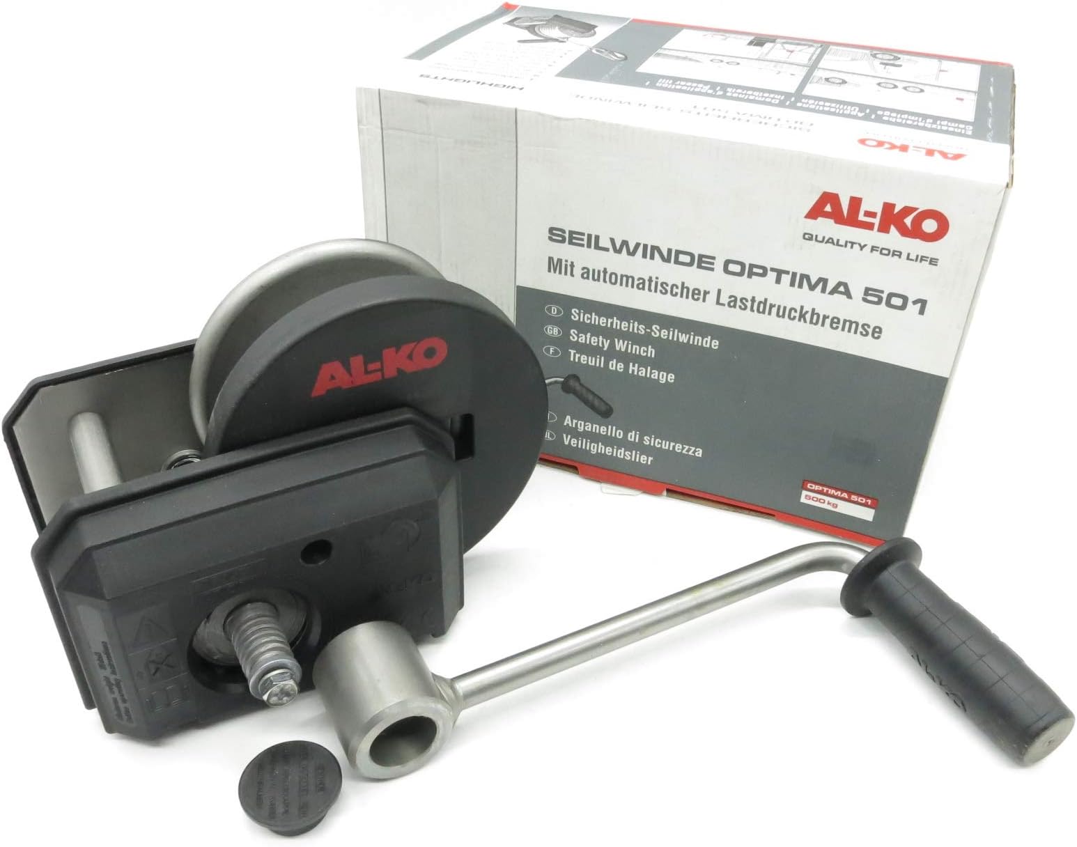 AL-KO - Cable winch braked PLUS • Type 501 Plus • without rope / band ...