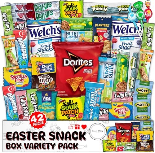 Amazon.com : Snack Variety Pack with 50 Individually Wrapped Snacks and ...