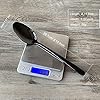 Amazon.com | Large Dinner Spoons, 8.15 Inch DEALIGHT Black 18/10 ...