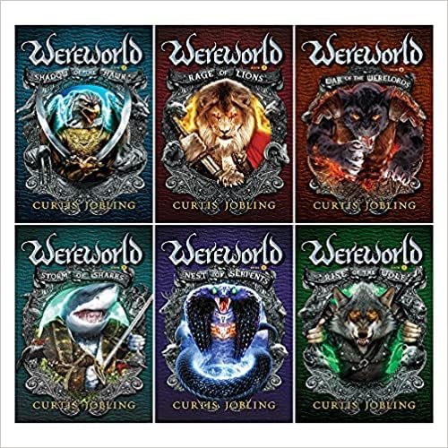 Wereworld Series 1 -6 Books Collection Set (Rise of the Wolf, Rage of ...