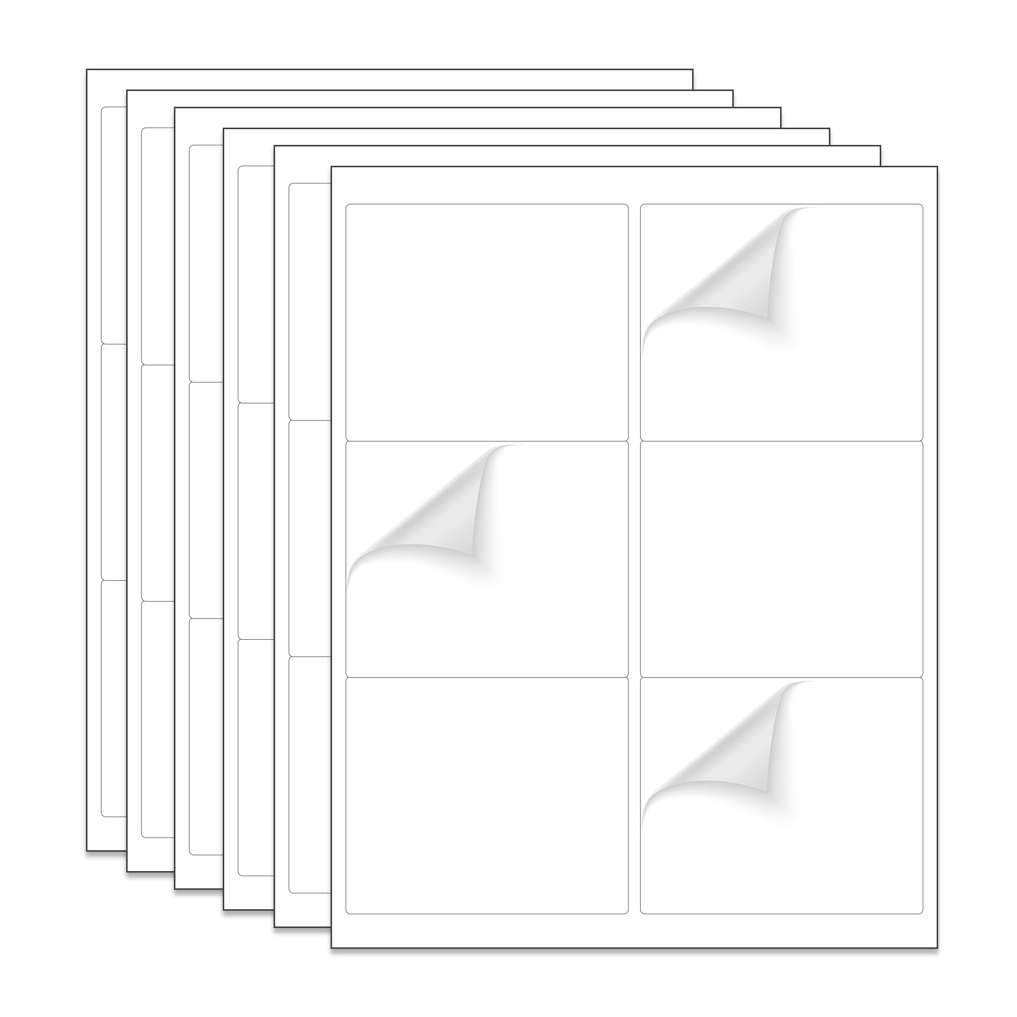 Amazon.com : AIMI Shipping Labels 30 Sheets, Printable White Sticker ...