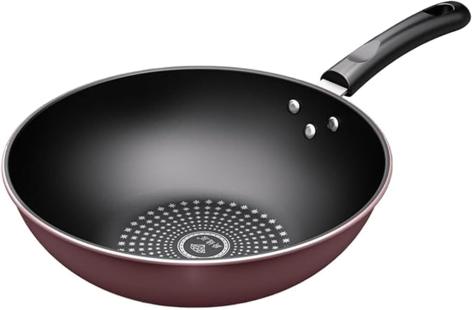 Amazon.co.jp: Hueyausフライパン 炒め鍋 深型【30-34cm 焦げ付かない】 蓋付き IH対応 ガス火対応 5層コーティング ノンスティックフライパン 人気 高温対応 ...